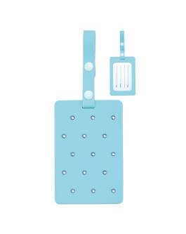 DSE Luggage Tag with Swarovski Elements - Mint